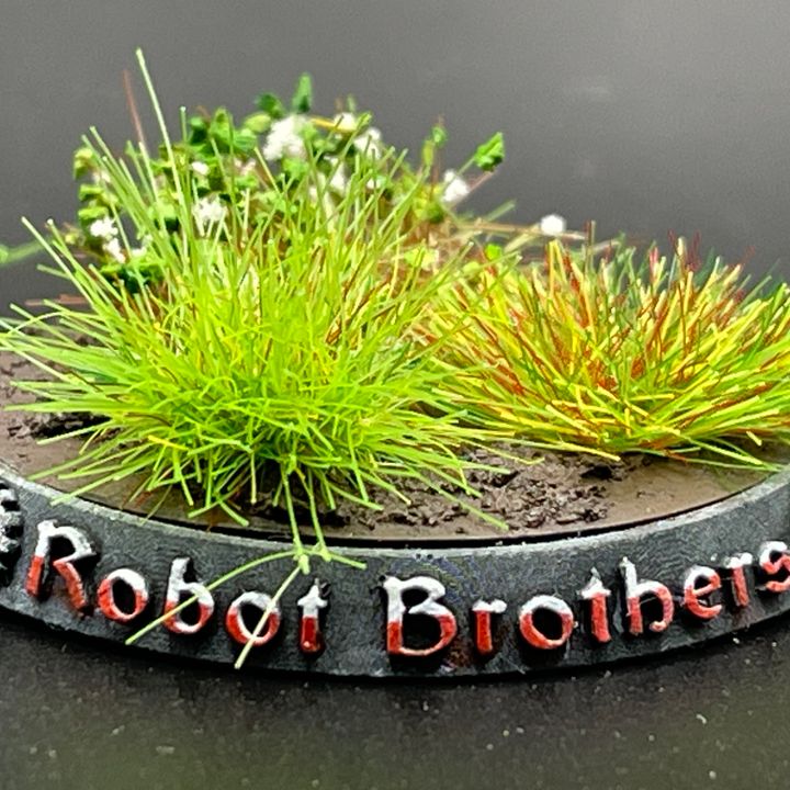 3D Printable Robot Brother Name Plate Builder by Tagmybase.com