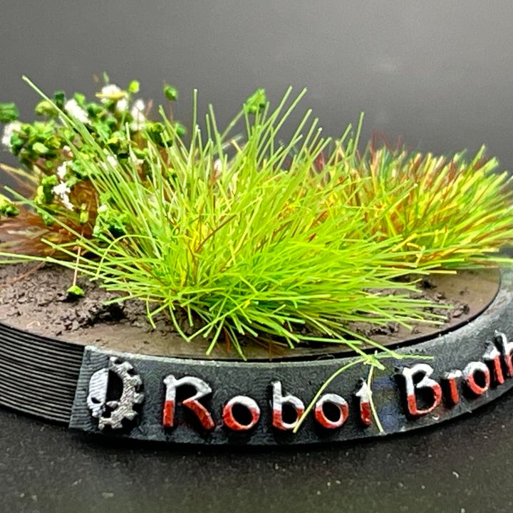 3D Printable Robot Brother Name Plate Builder by Tagmybase.com