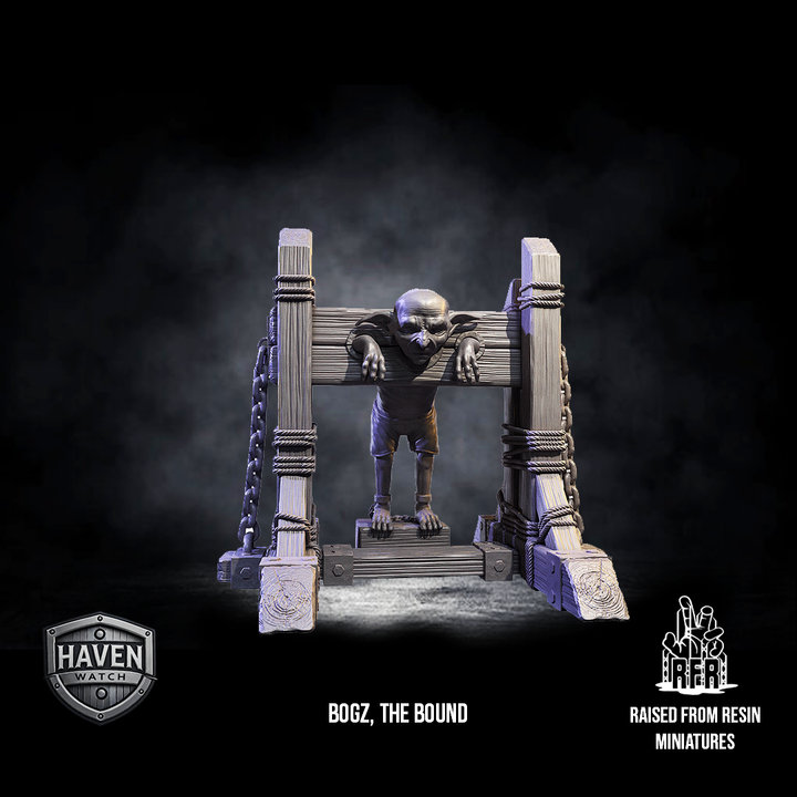 3D Printable Bogz, the bound - Tabletop miniatures (Pre-Supported) by ...
