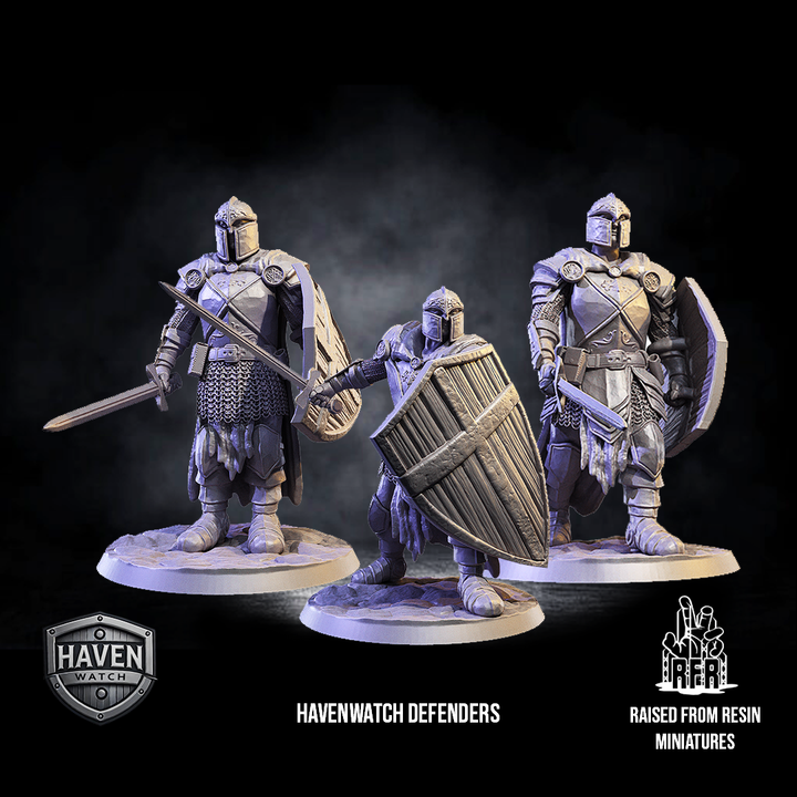 3D Printable Havenwatch Defenders bundle - Tabletop miniatures (Pre ...