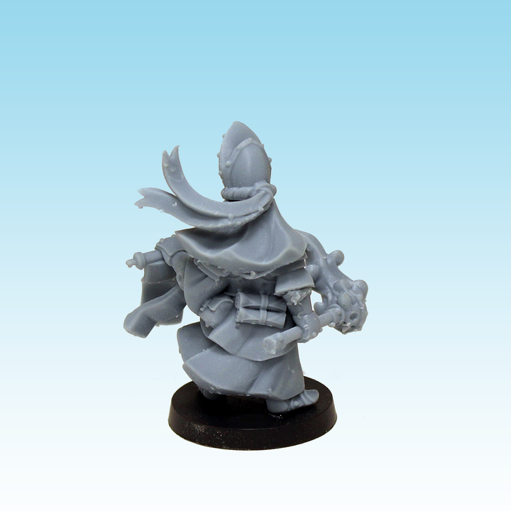 3D Printable Knight Priest by MOMminiatures