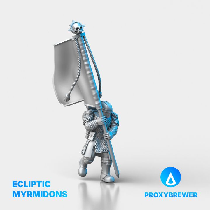 3D Printable Ecliptic Myrmidons by ProxyBrewer