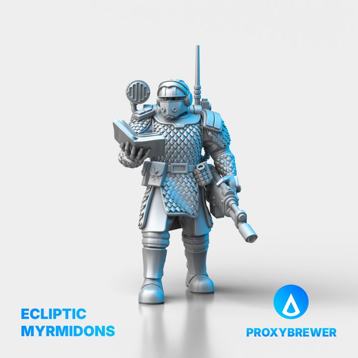 3D Printable Ecliptic Myrmidons by ProxyBrewer