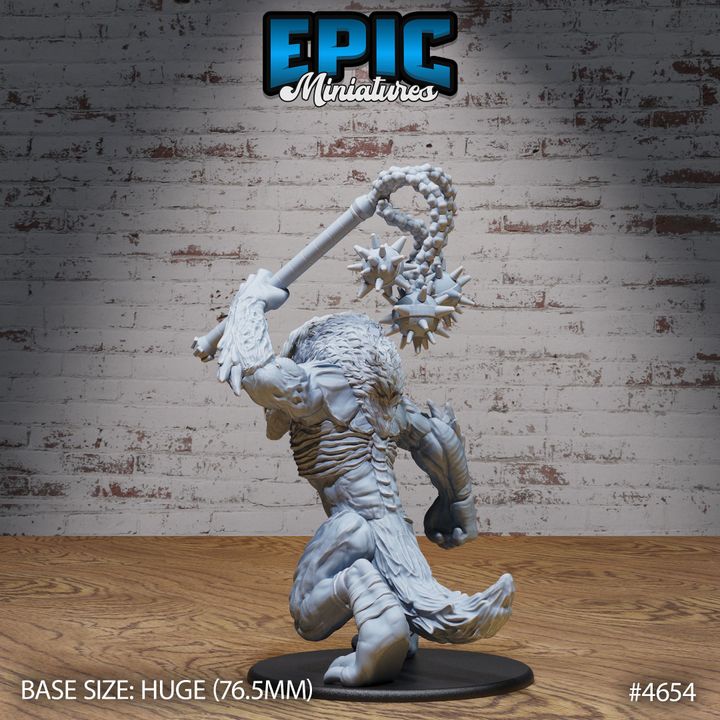 3D Printable Demon Lord Yeenoghu Attack / Devil Skull Monster / Ancient ...