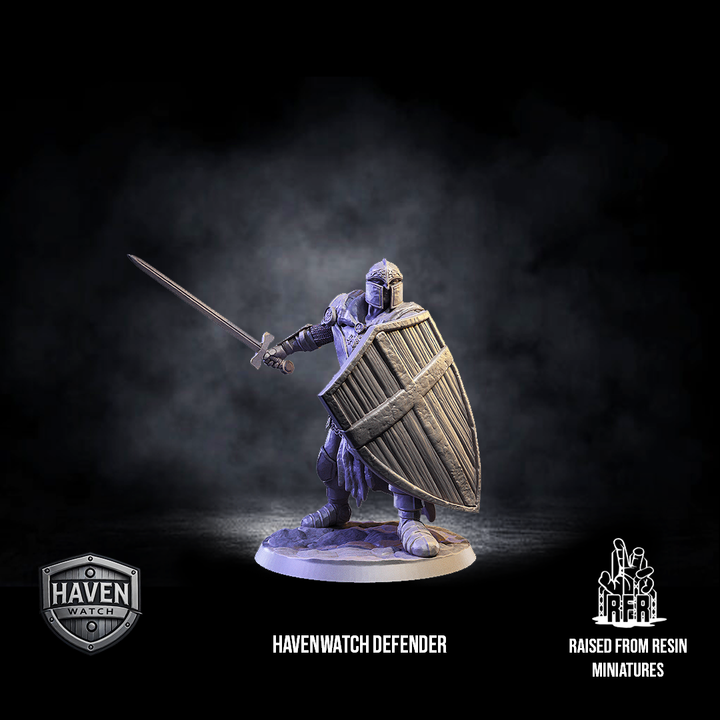 3D Printable Havenwatch Defender - Tabletop miniatures (Pre-Supported ...