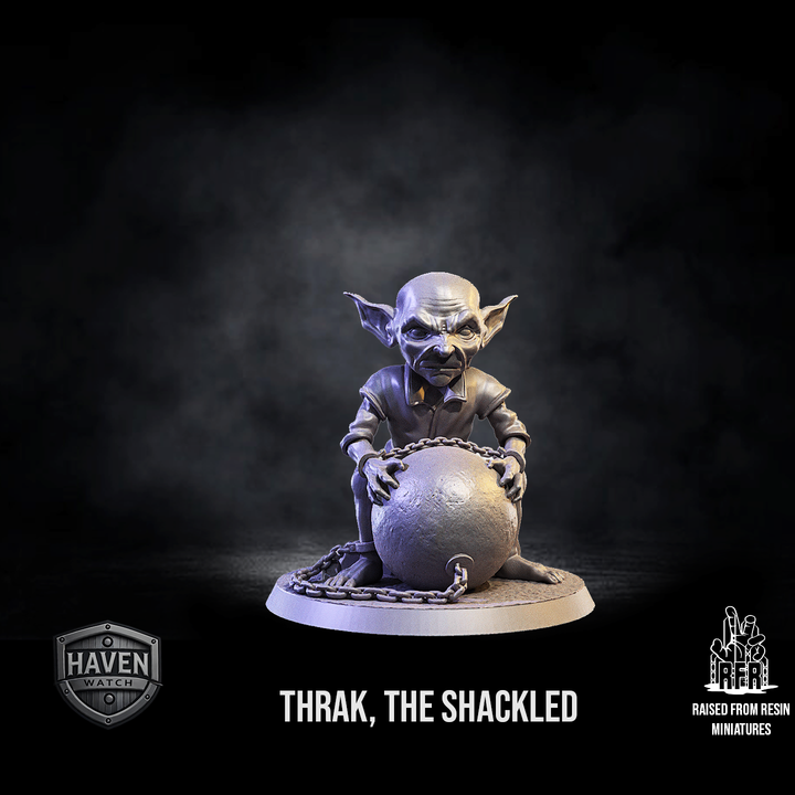 3D Printable Thrak, the shackled - Tabletop miniatures (Pre-Supported ...