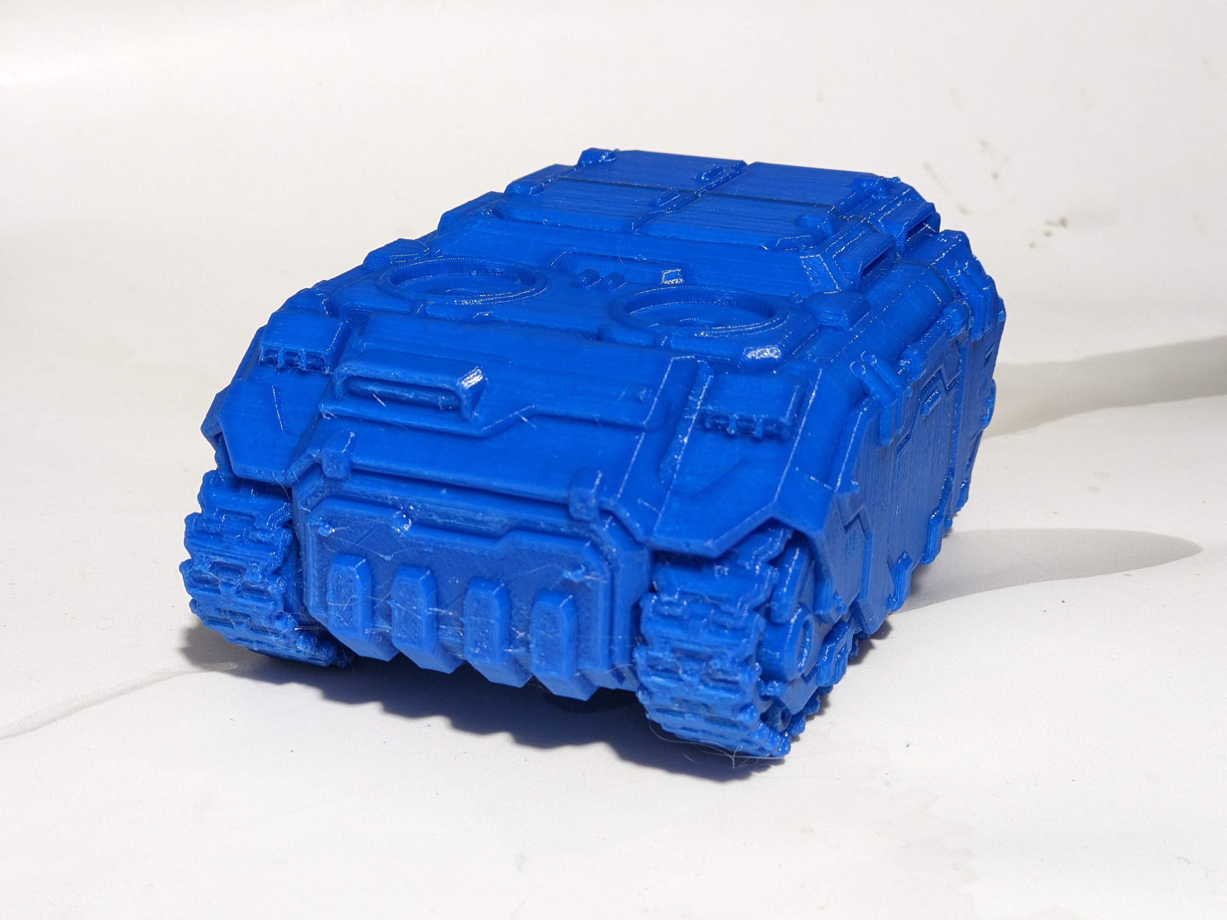 3D Printable Bulldog APC by Puppetswar Miniatures