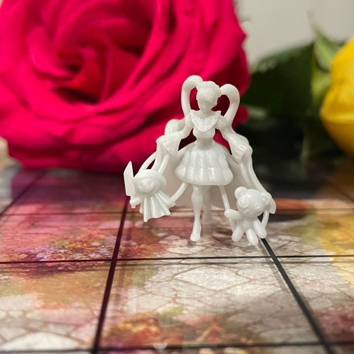 3D Print of Cursed Puppet User by roxioxxstudios