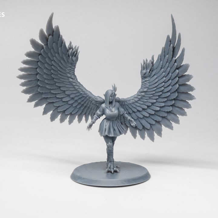 3D Printable Modern Harpies Bundle + Pinups by PSMiniatures