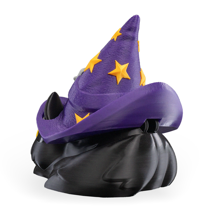 3D Printable Witch Kitty Candy Holder by Stlflix