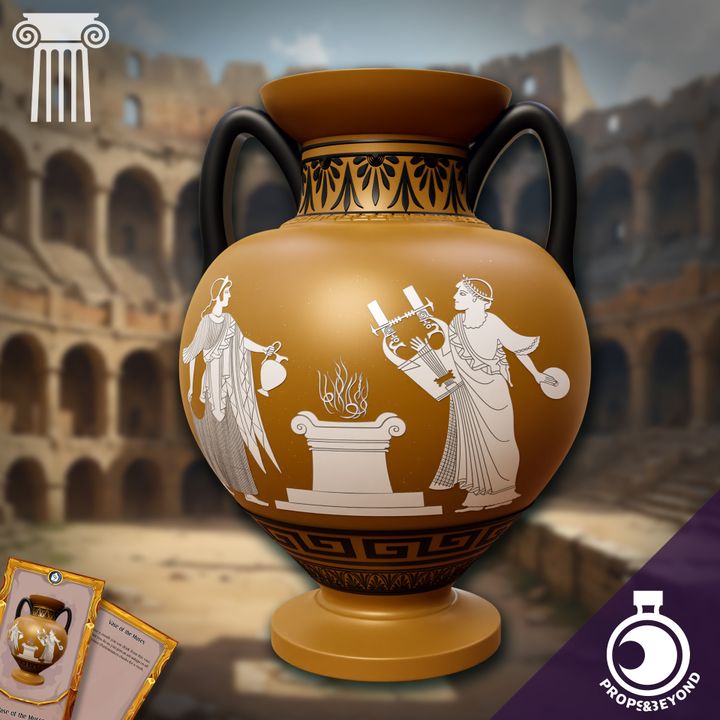3D Printable Greek Vase by Props&Beyond