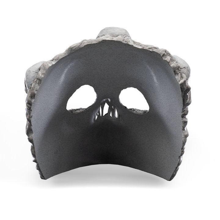 3D Printable Ghoul Face Halloween Mask by Stlflix
