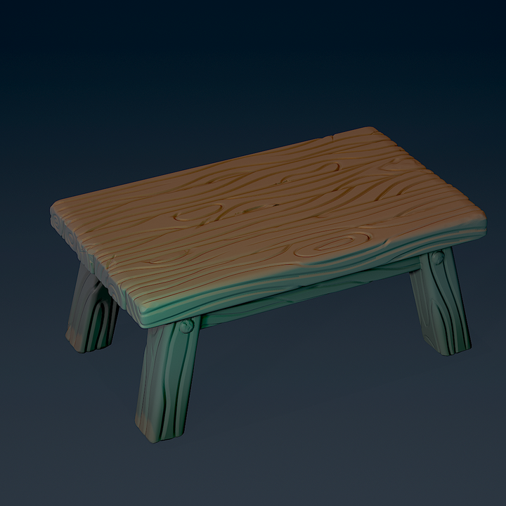 3D Printable Mimic Table by MiniShev