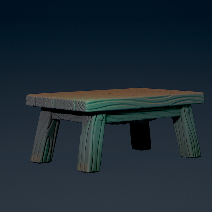 3D Printable Mimic Table by MiniShev