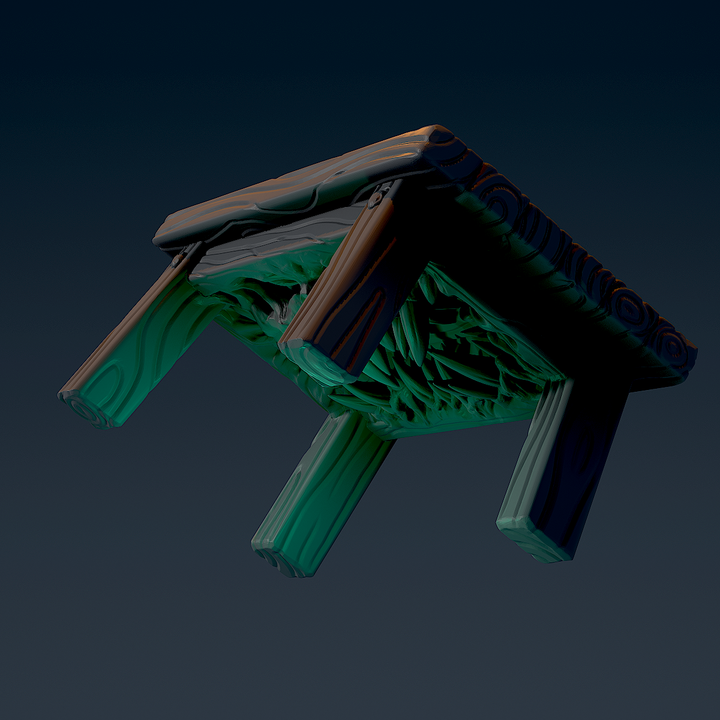 3D Printable Mimic Table by MiniShev