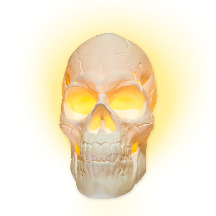 3D Printable Light Headed Wall Light by Stlflix