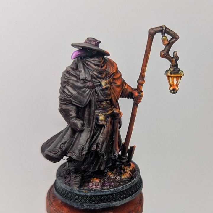 3D Print of Iron Mask Cleric by seanpatchen