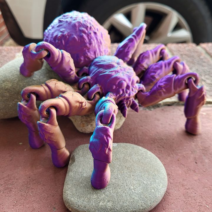 3D Printable Magnetic Spider 🧲 by MELS 3D LABS