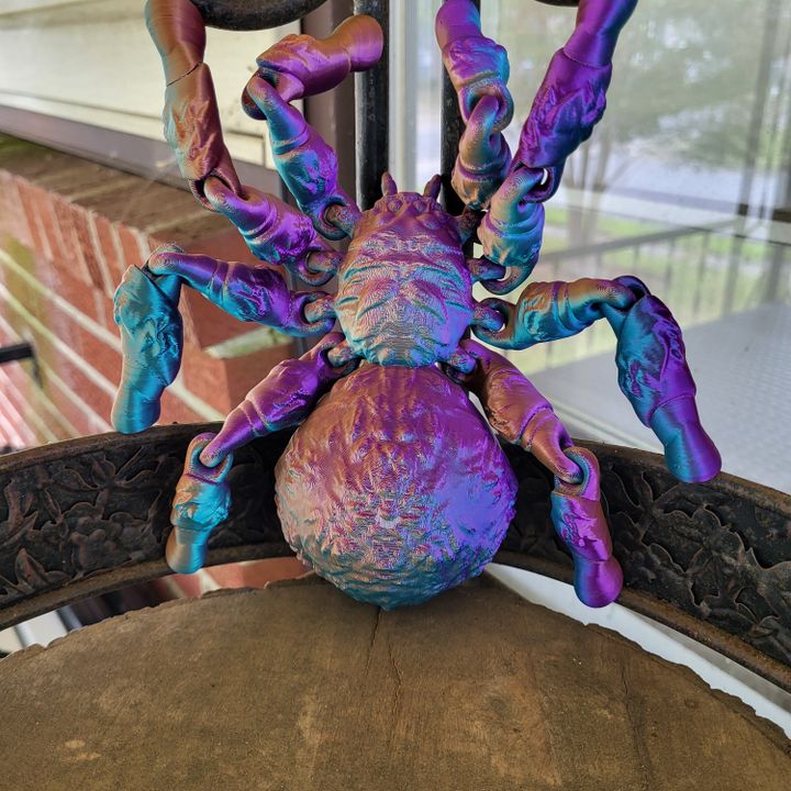 3D Printable Magnetic Spider 🧲 by MELS 3D LABS