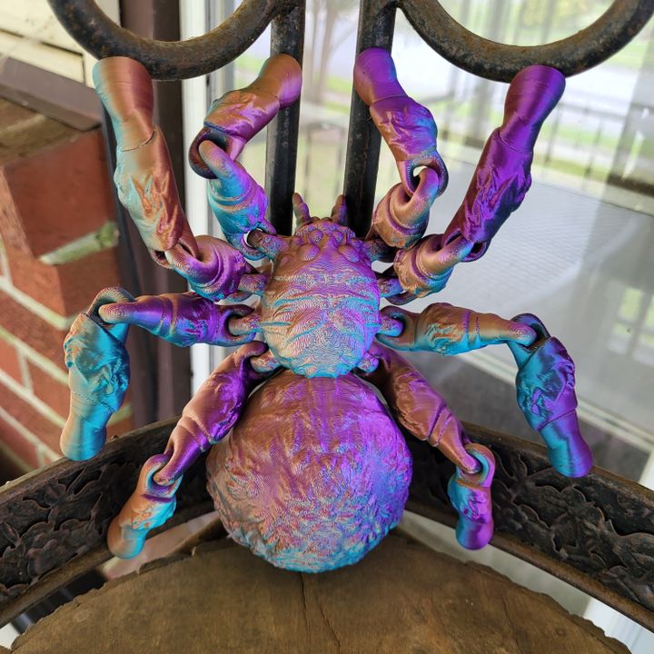 3D Printable Magnetic Spider 🧲 by MELS 3D LABS