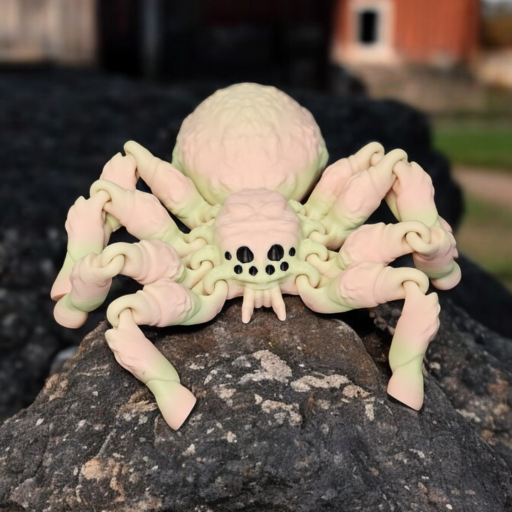 3D Printable Magnetic Spider 🧲 by MELS 3D LABS