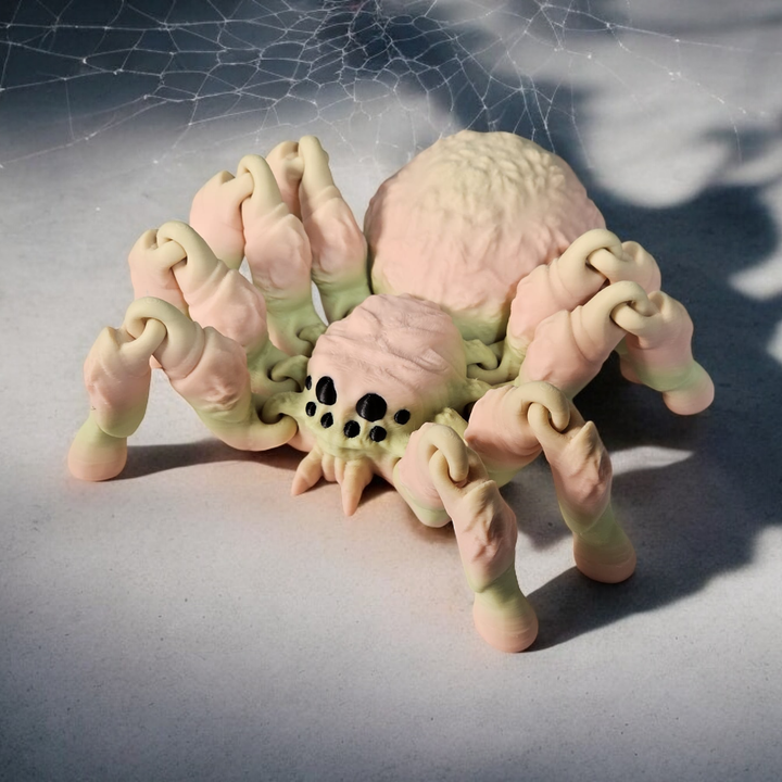 3D Printable Magnetic Spider 🧲 by MELS 3D LABS