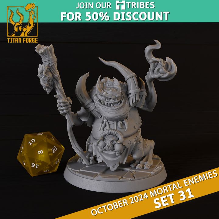 3D Printable RPG - Monsters DnD 5e - Mortal Enemies Set 31 by Titan ...