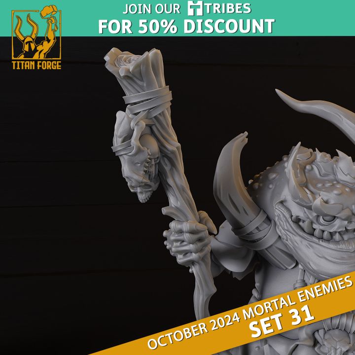 3D Printable RPG - Monsters DnD 5e - Mortal Enemies Set 31 by Titan ...