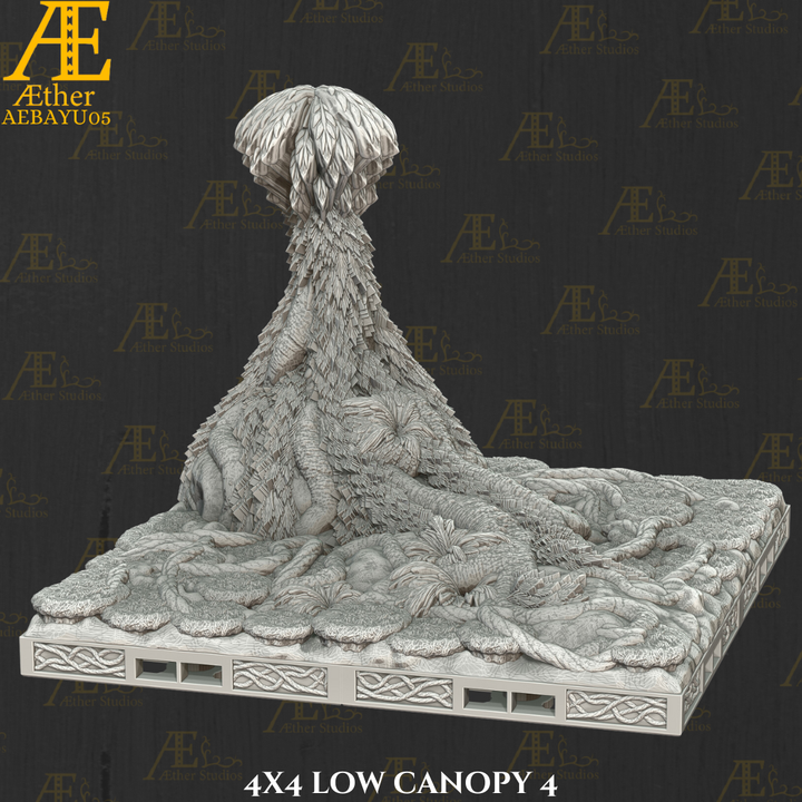 3D Printable AEBAYU05 – Low Canopy by Aether Studios