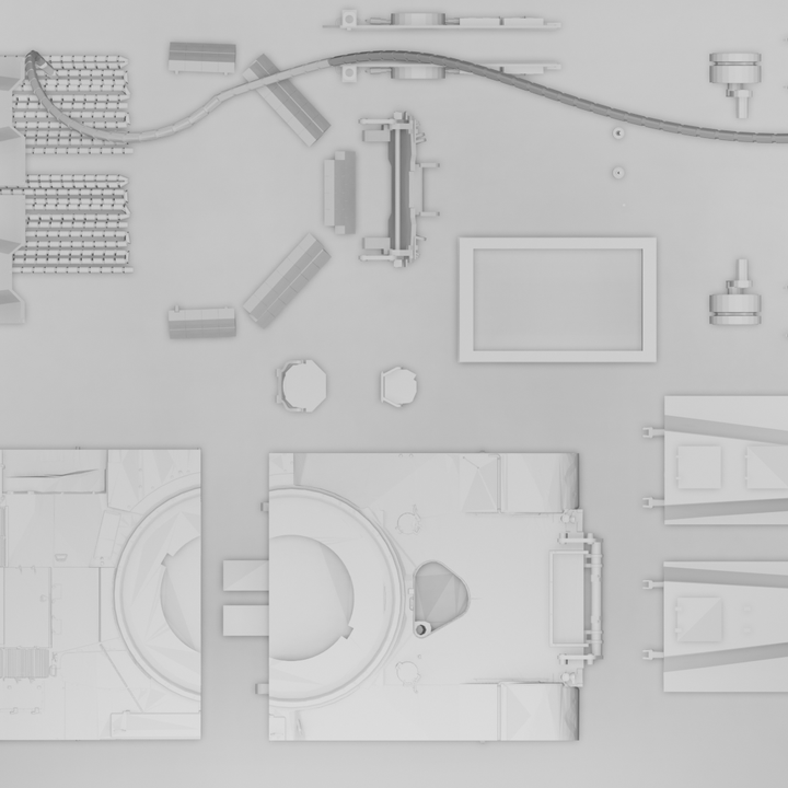 3D Printable US M1150 ABV CEV by The Military Industrial Complex
