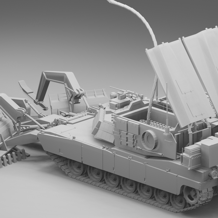 3D Printable US M1150 ABV CEV by The Military Industrial Complex