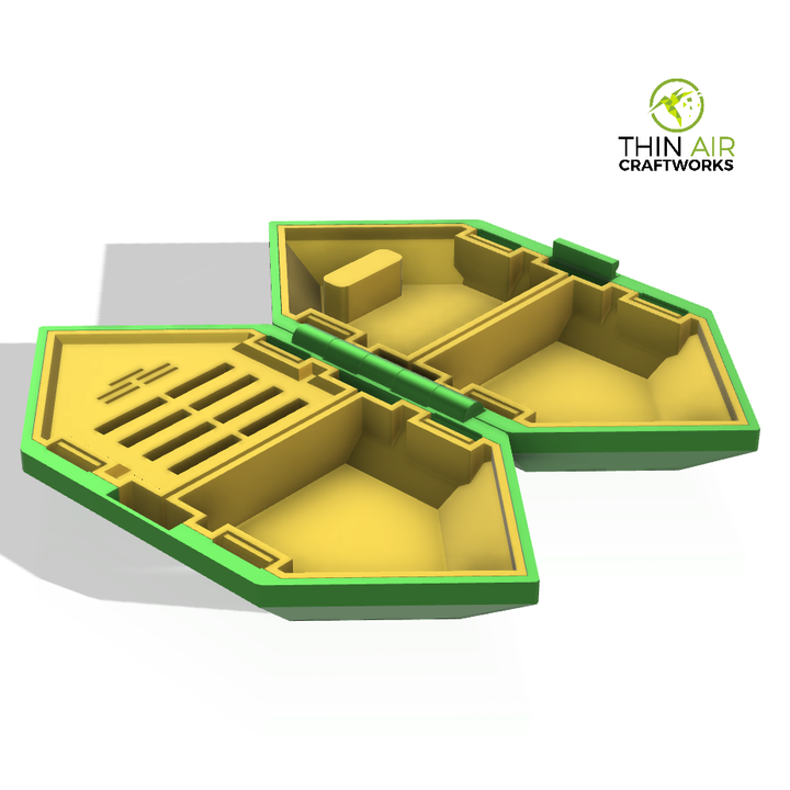 3D Printable Rupee Storage Case by Thin Air 3D