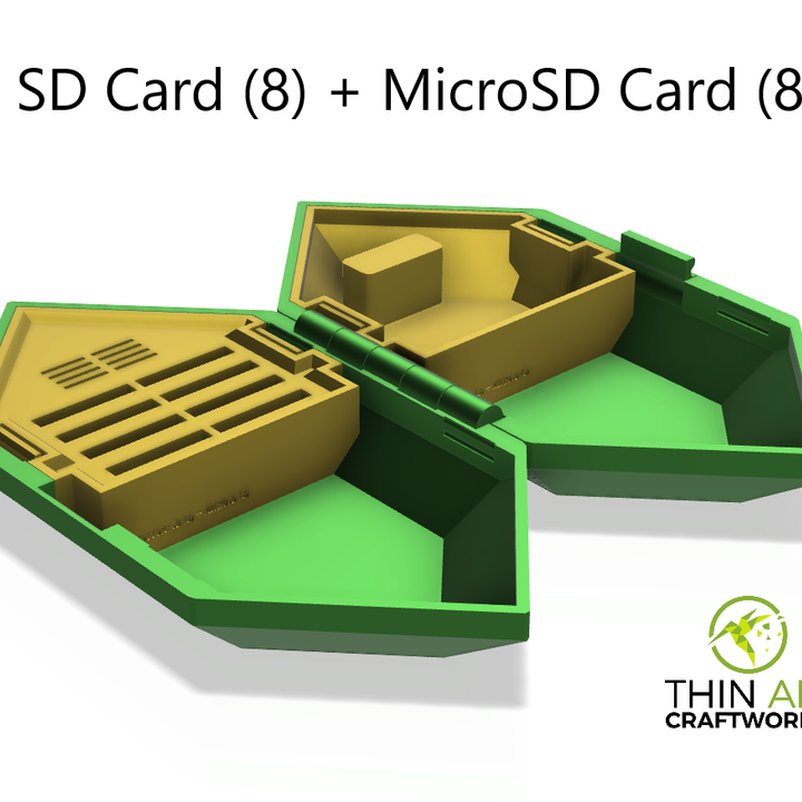 3D Printable Rupee Storage Case by Thin Air 3D