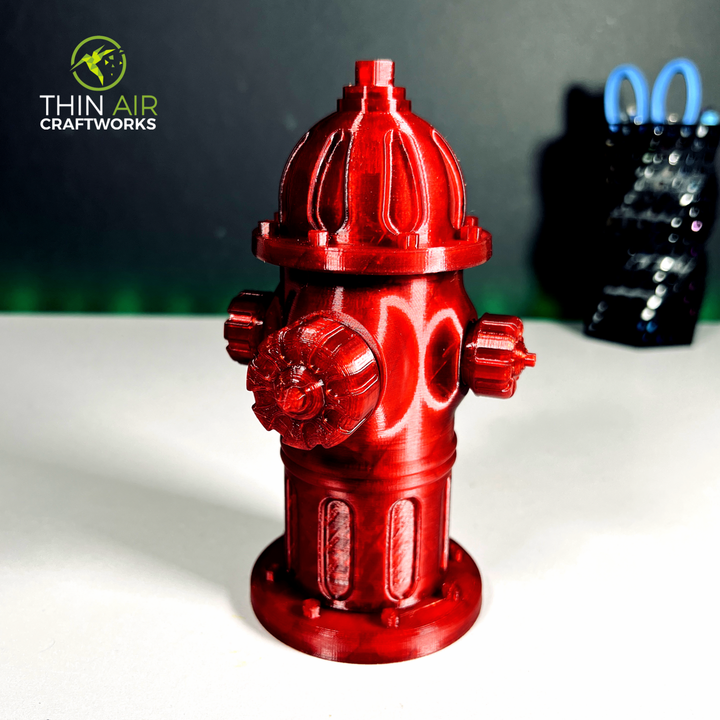 3D Printable Fire Hydrant Stash Container by Thin Air 3D