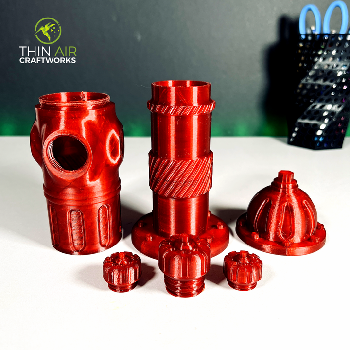 3D Printable Fire Hydrant Stash Container by Thin Air 3D