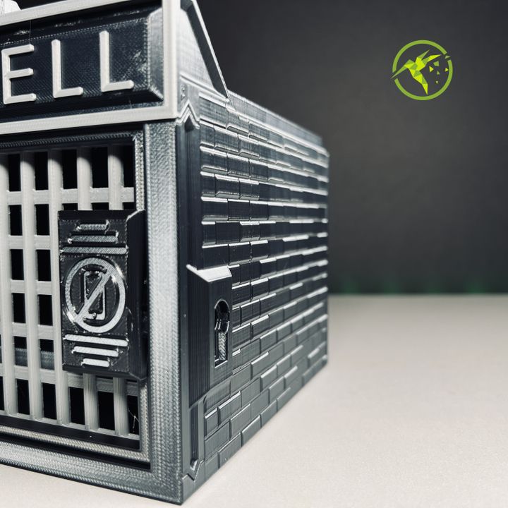 3D Printable The Social Cell - Smartphone Jail Cell, Phone Storage by ...