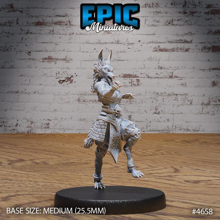 3D Printable Jackalwere Female Set / Jackal Human Hybrid / Chaotic ...
