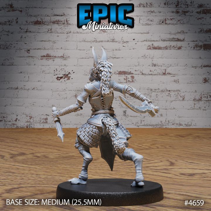 3D Printable Jackalwere Female Set / Jackal Human Hybrid / Chaotic ...