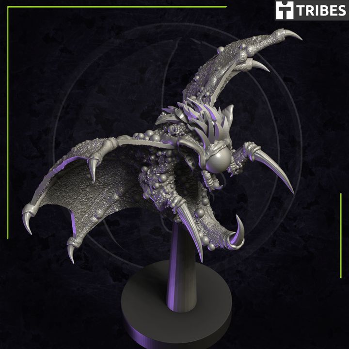 3D Printable RADBAT – Post-apocalypse Fungal Vampire-Obb by Dark ...