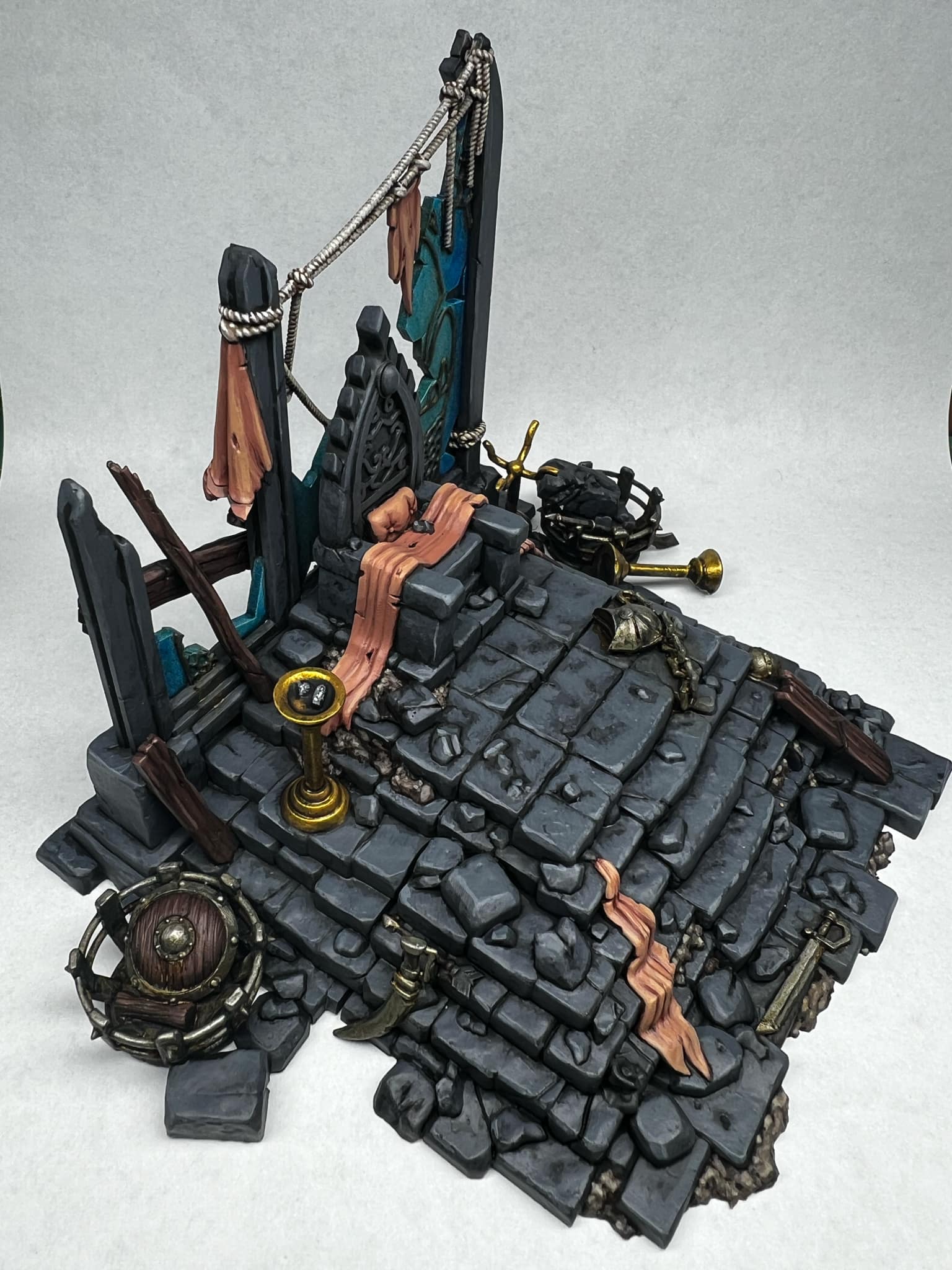 3D Printable The Lost Castle Terrain - Throne (Pre-Supported) by ...
