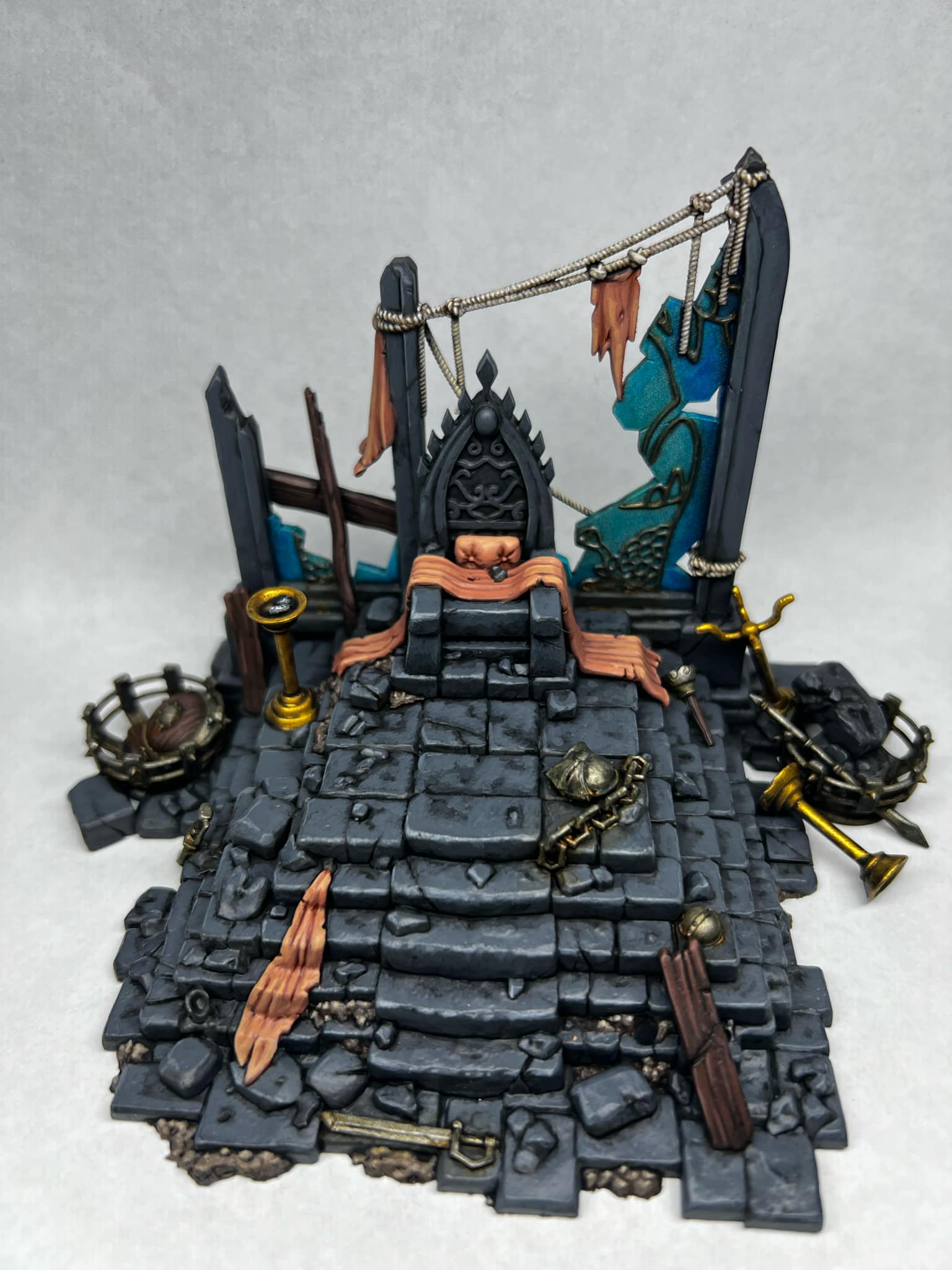 3D Printable The Lost Castle Terrain - Throne (Pre-Supported) by ...