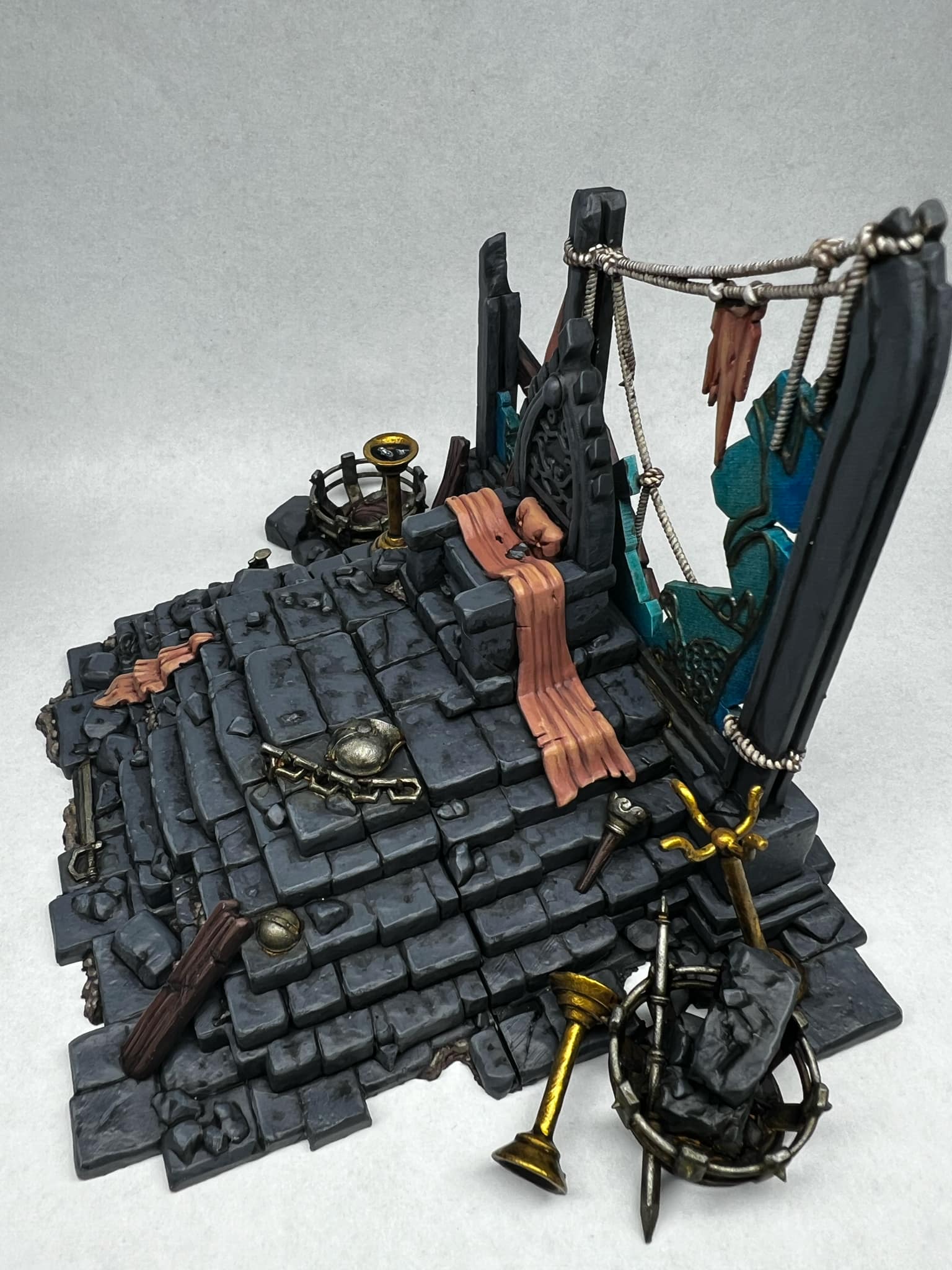 3D Printable The Lost Castle Terrain - Throne (Pre-Supported) by ...
