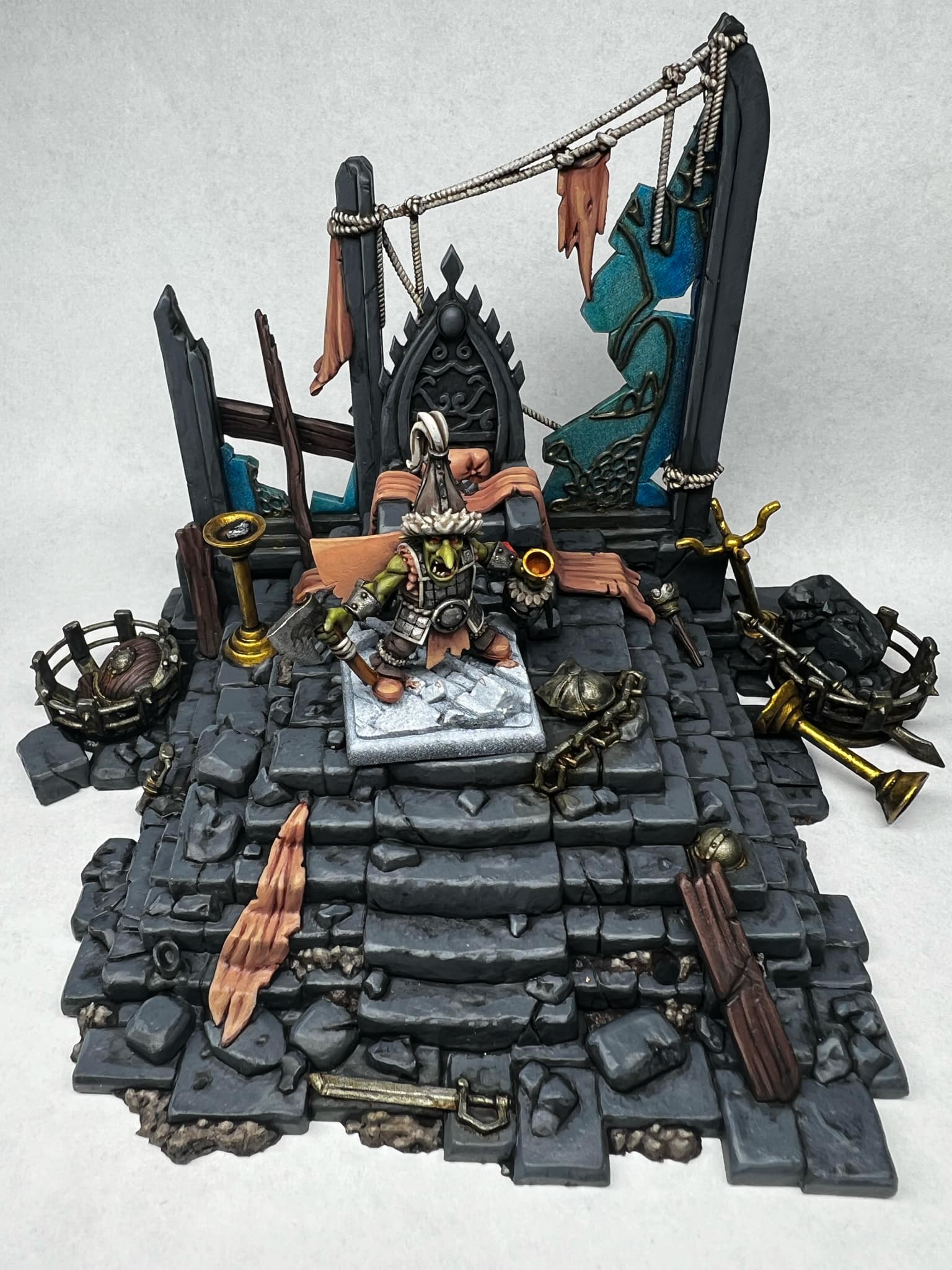 3D Printable The Lost Castle Terrain - Throne (Pre-Supported) by ...