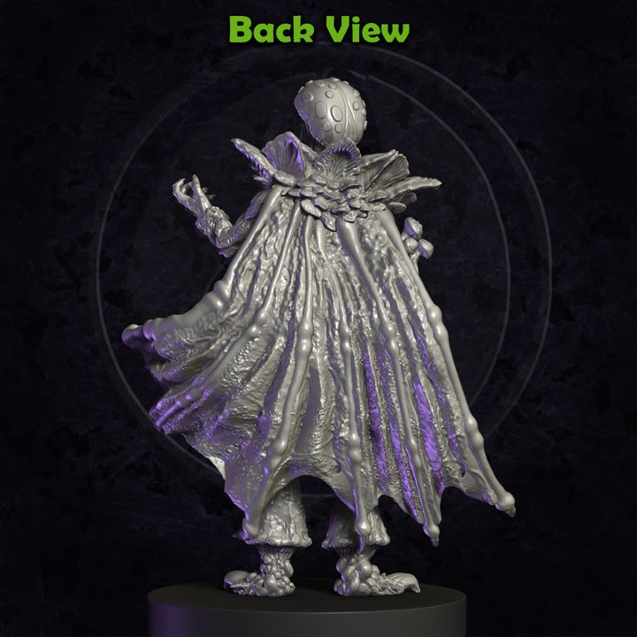 3D Printable DRACULA AD – Post-apocalypse Fungal Vampire Lord by Dark ...