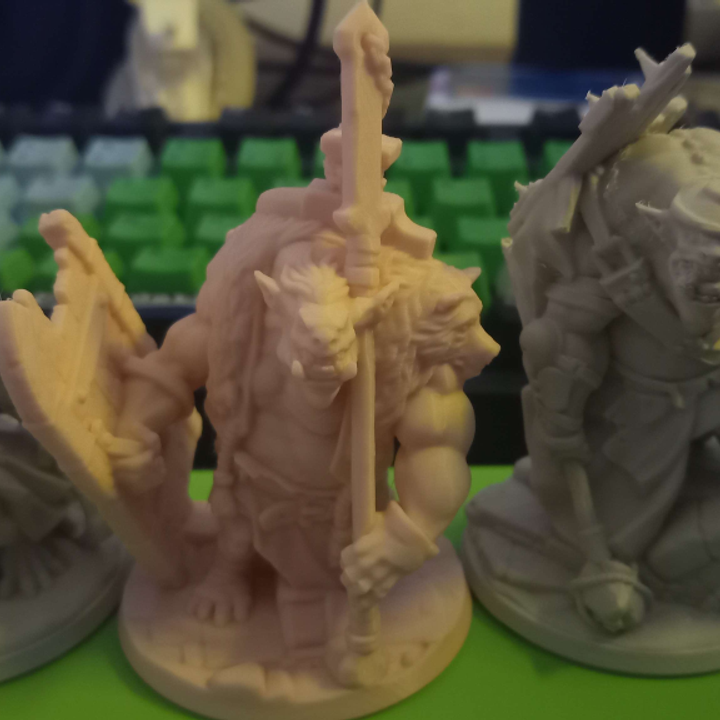 3D Print of Arbiter Miniatures October 2024 Mighty Ogres Supportless by ...