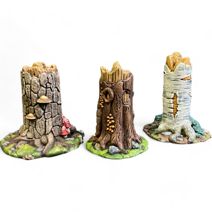 3D Printable Old tree trunks by Tiny Furniture