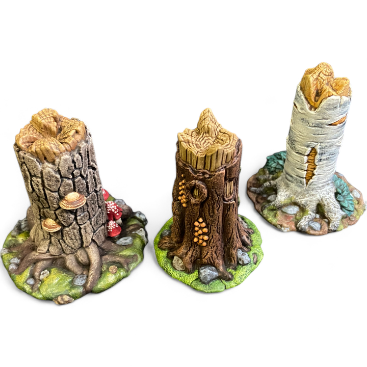 3D Printable Old tree trunks by Tiny Furniture