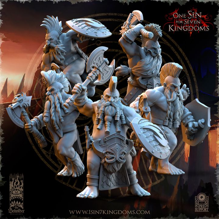 3D Printable October 2024 Releases by The Beholder Miniatures