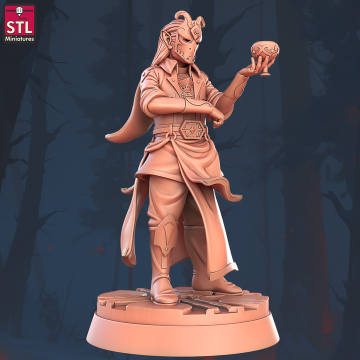 3D Printable Masquerade Vetenian Carnival Set by STL Miniatures