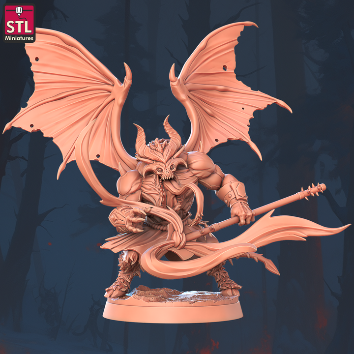 3D Printable Terror Wings by STL Miniatures